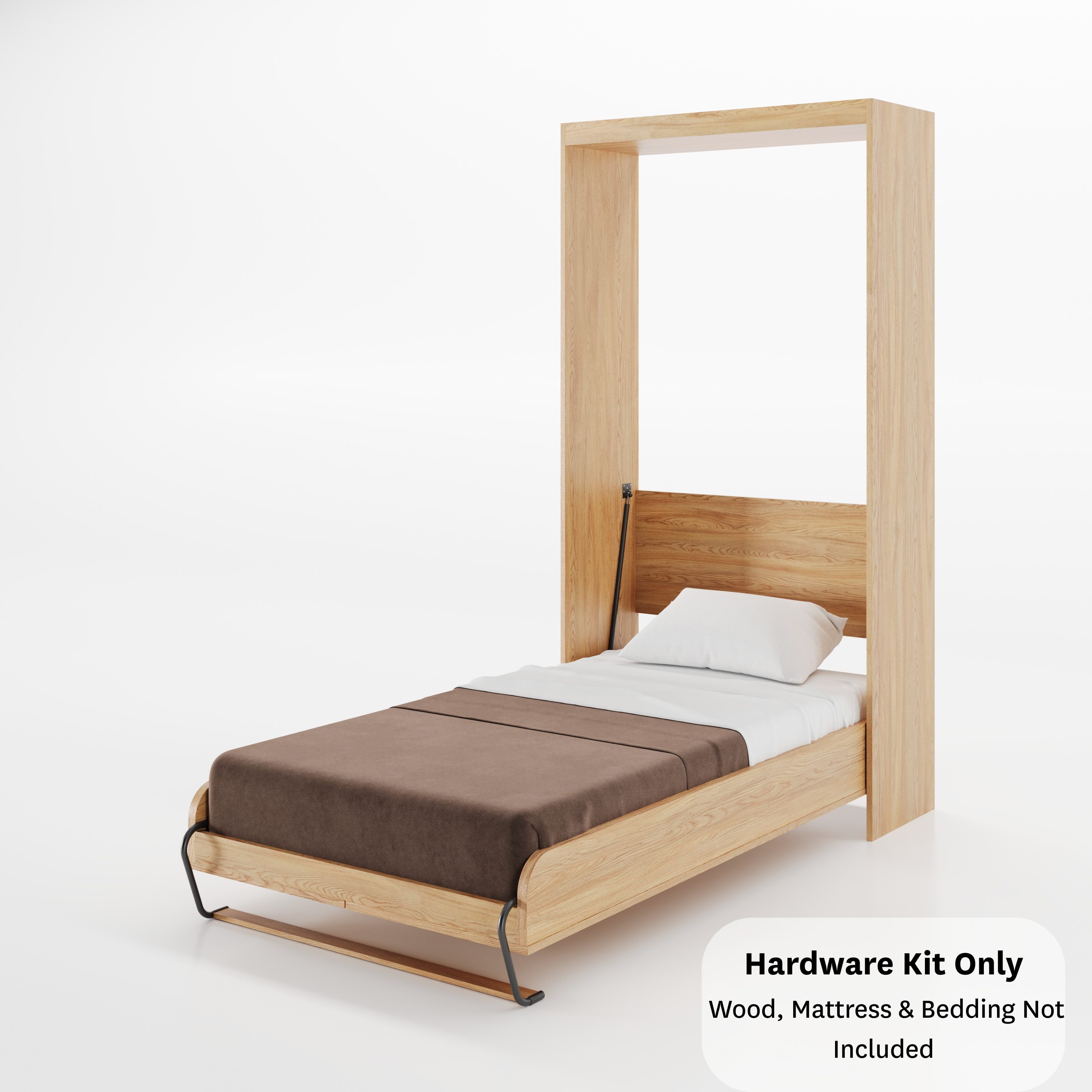 Vertical Murphy Bed Single Size NZ | DIY Wall Bed Kit | Easy Fold ...